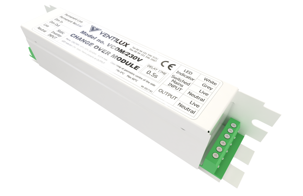VCOM/230V CHANGE OVER MODULE - ventilux.com